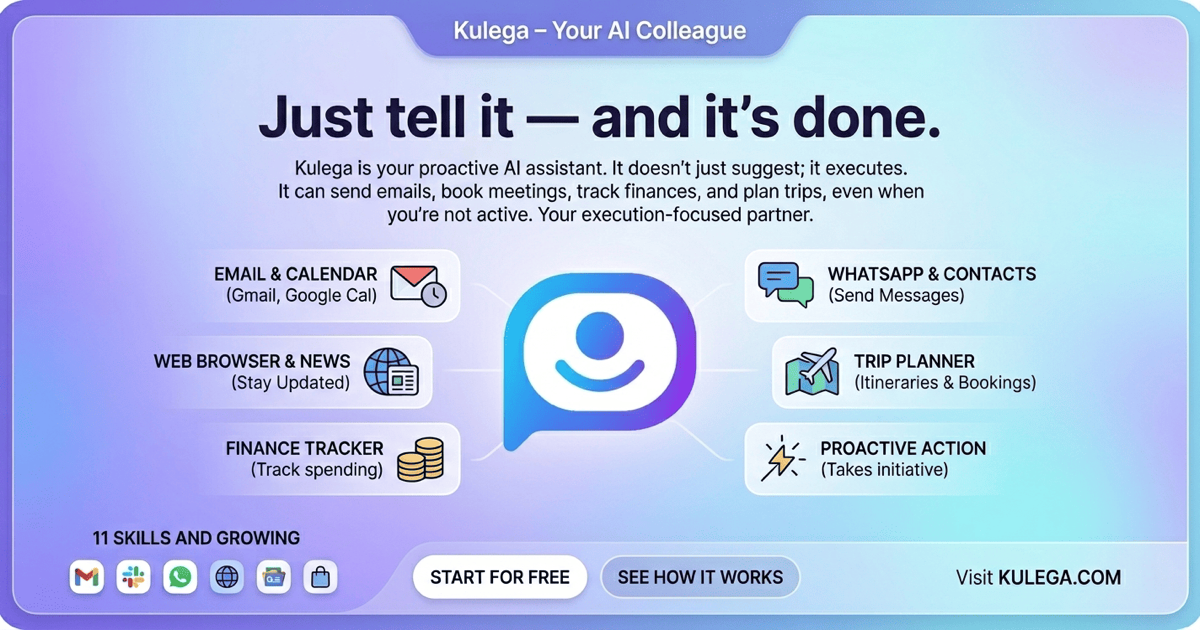 Kulega — Your AI Colleague